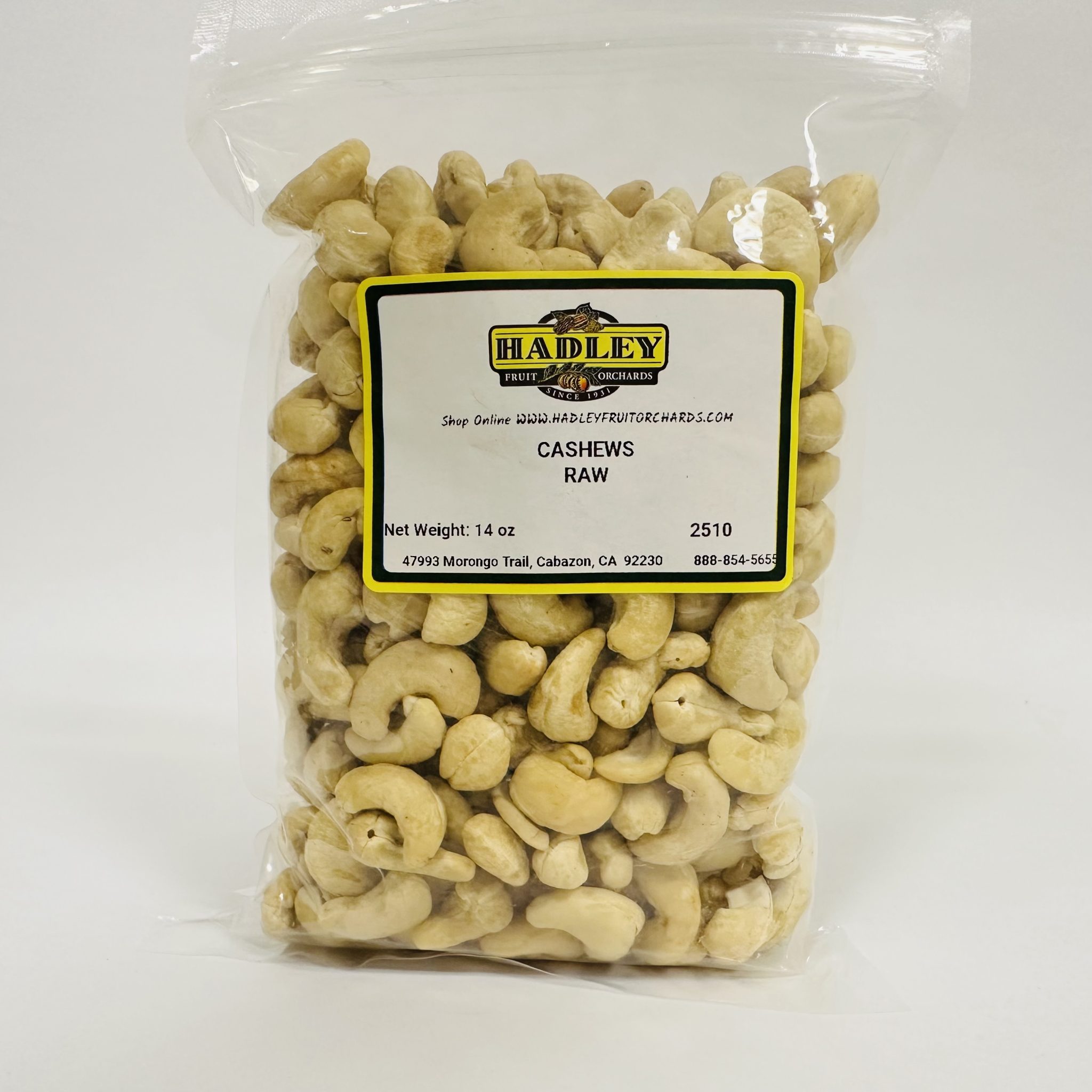 Cashews Raw 14oz – Hadley Fruit Orchards