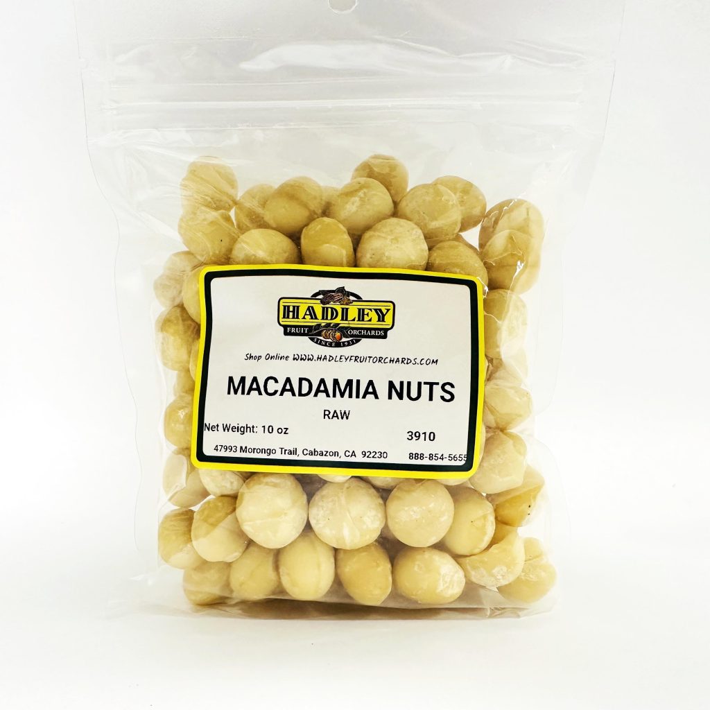 Macadamia Nuts Raw 10oz – Hadley Fruit Orchards
