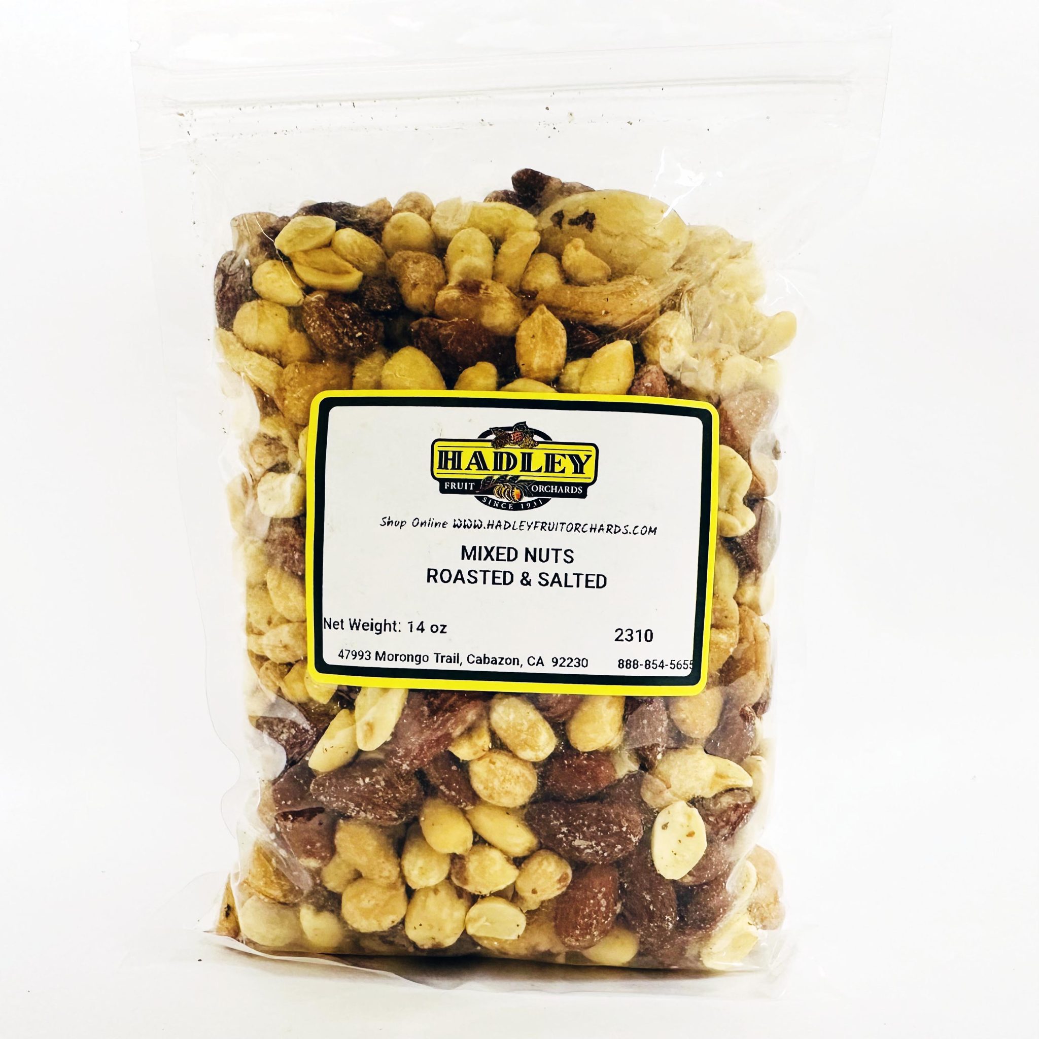 Mixed Nuts Roasted & Salted 14oz – Hadley Fruit Orchards
