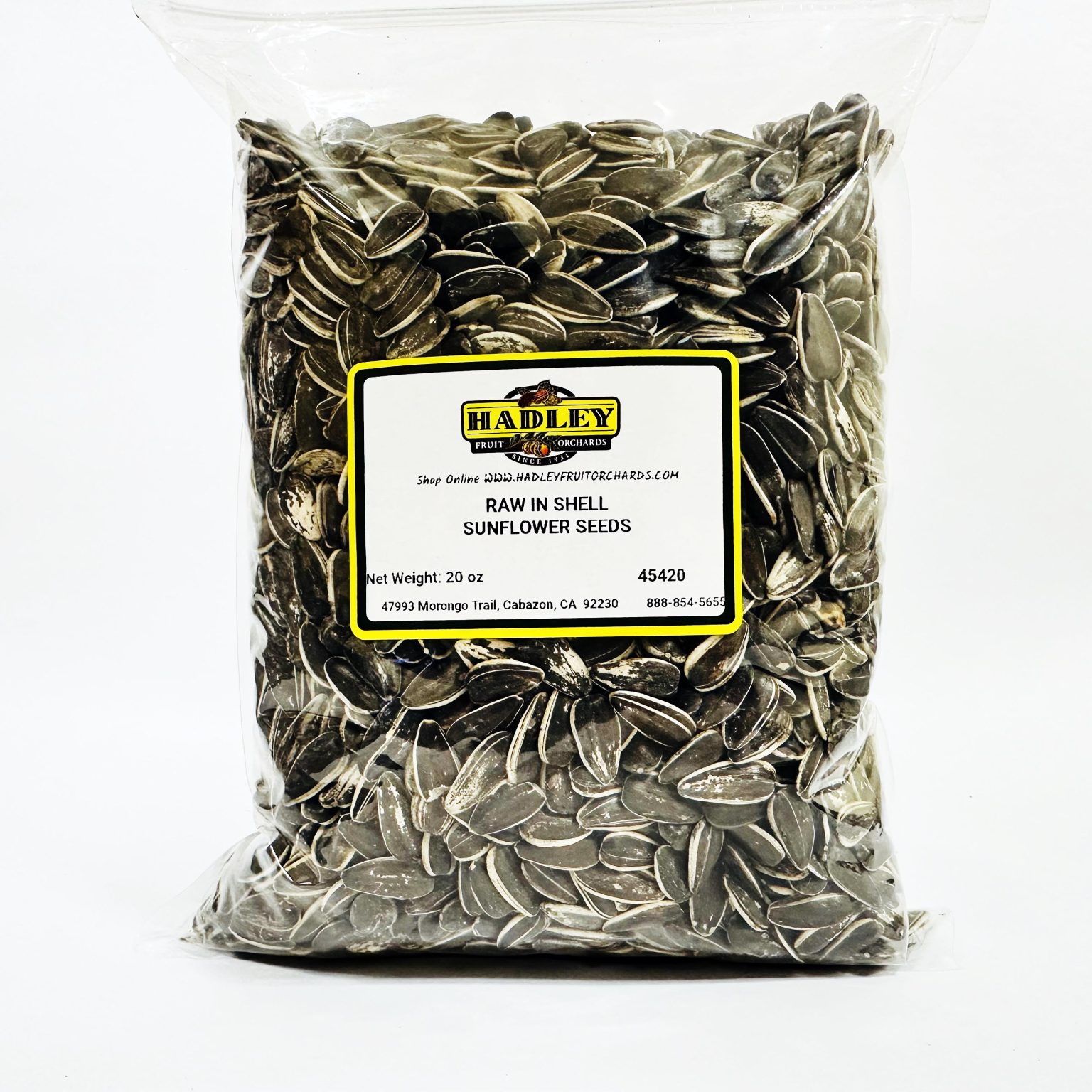 Sunflower Seeds Raw in Shell 20oz – Hadley Fruit Orchards