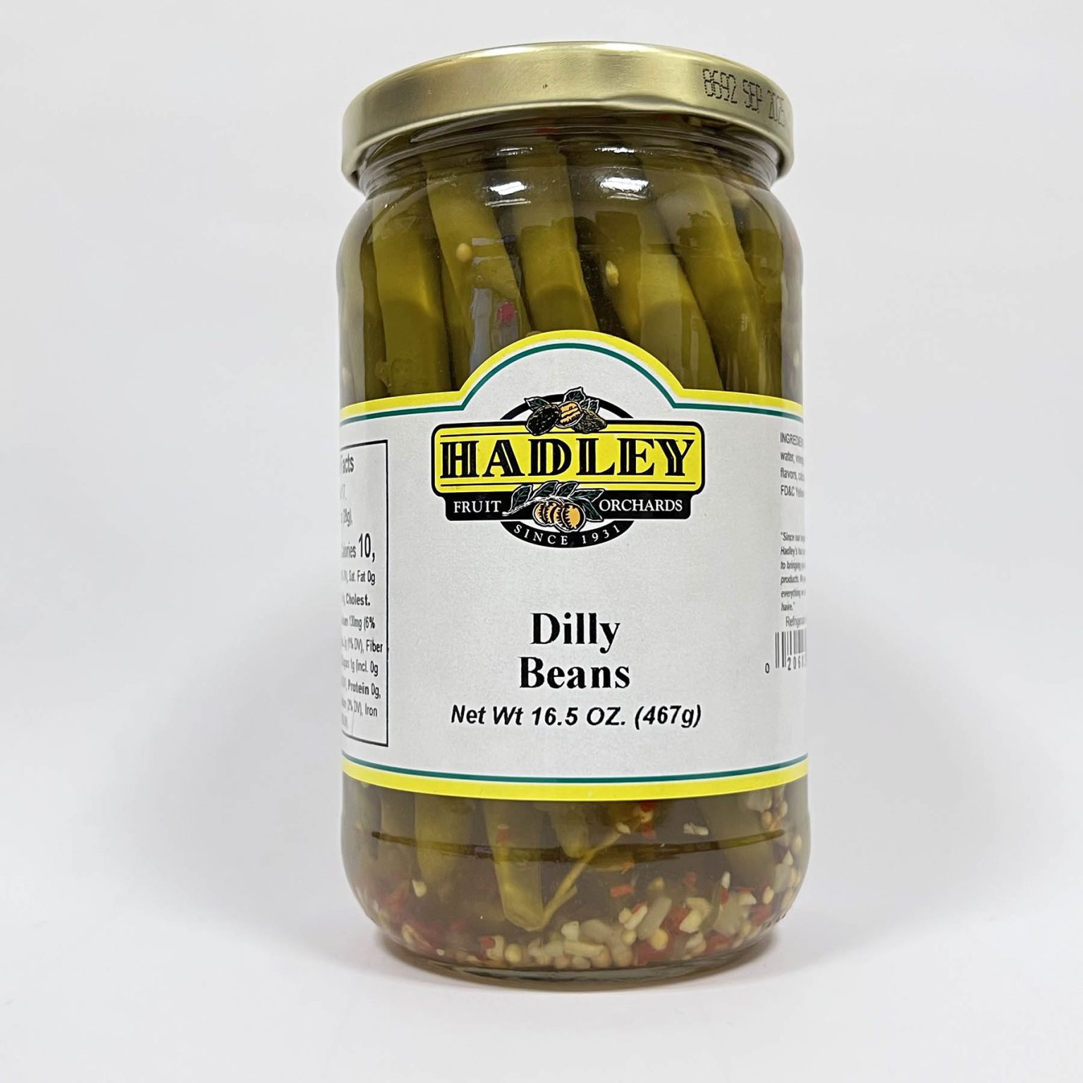 Dilly Beans 16.5oz – Hadley Fruit Orchards