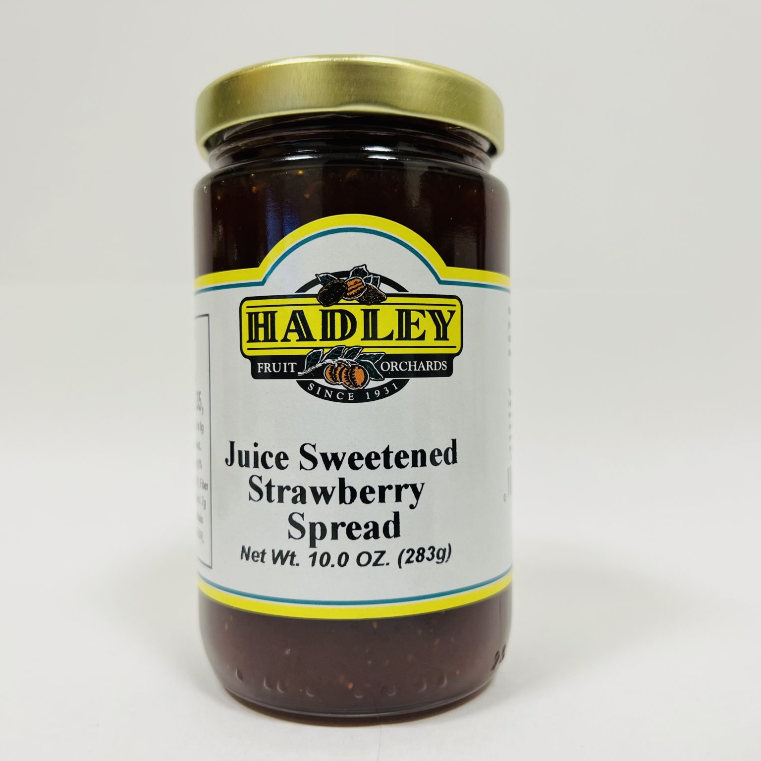Juice Sweetened Strawberry Spread 10oz – Hadley Fruit Orchards