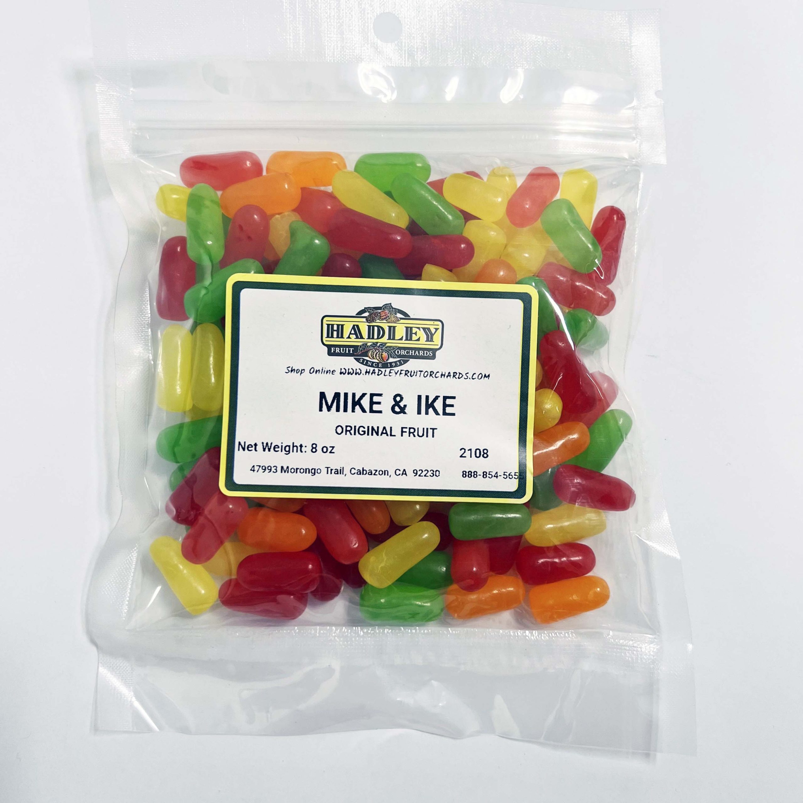 Mike Ike 8oz Hadley Fruit Orchards Mike Ike 8oz Hadley Fruit Orchards